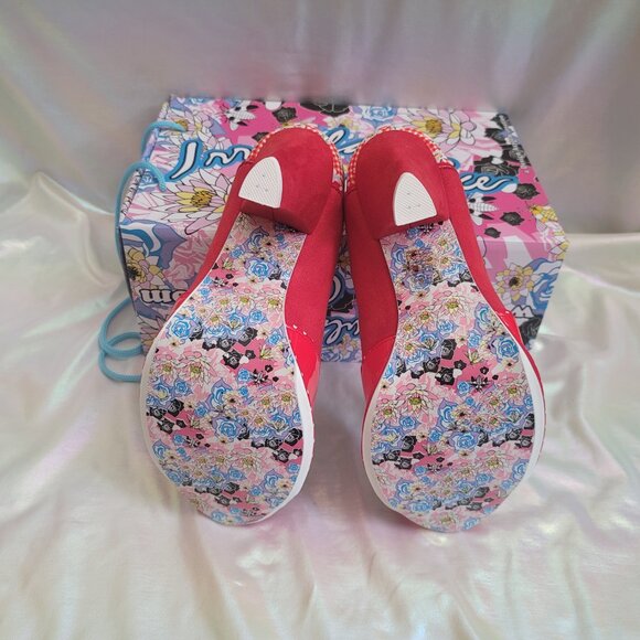 Irregular Choice | Shoes | Irregular Choice Future Ladybug 2 Mid Heel ...